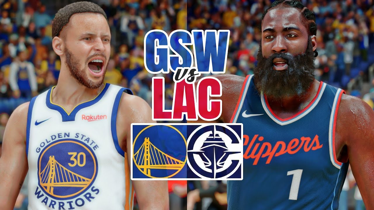 NBA 2K25: WARRIORS vs CLIPPERS | 4K UHD GAMEPLAY (PS5) - YouTube