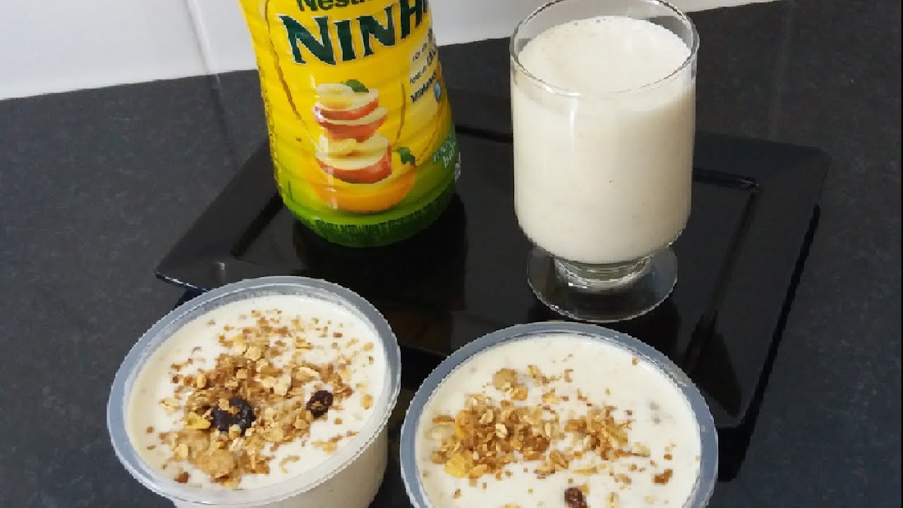 DANONE CASEIRO DE LEITE NINHO COM FRUTAS. - YouTube
