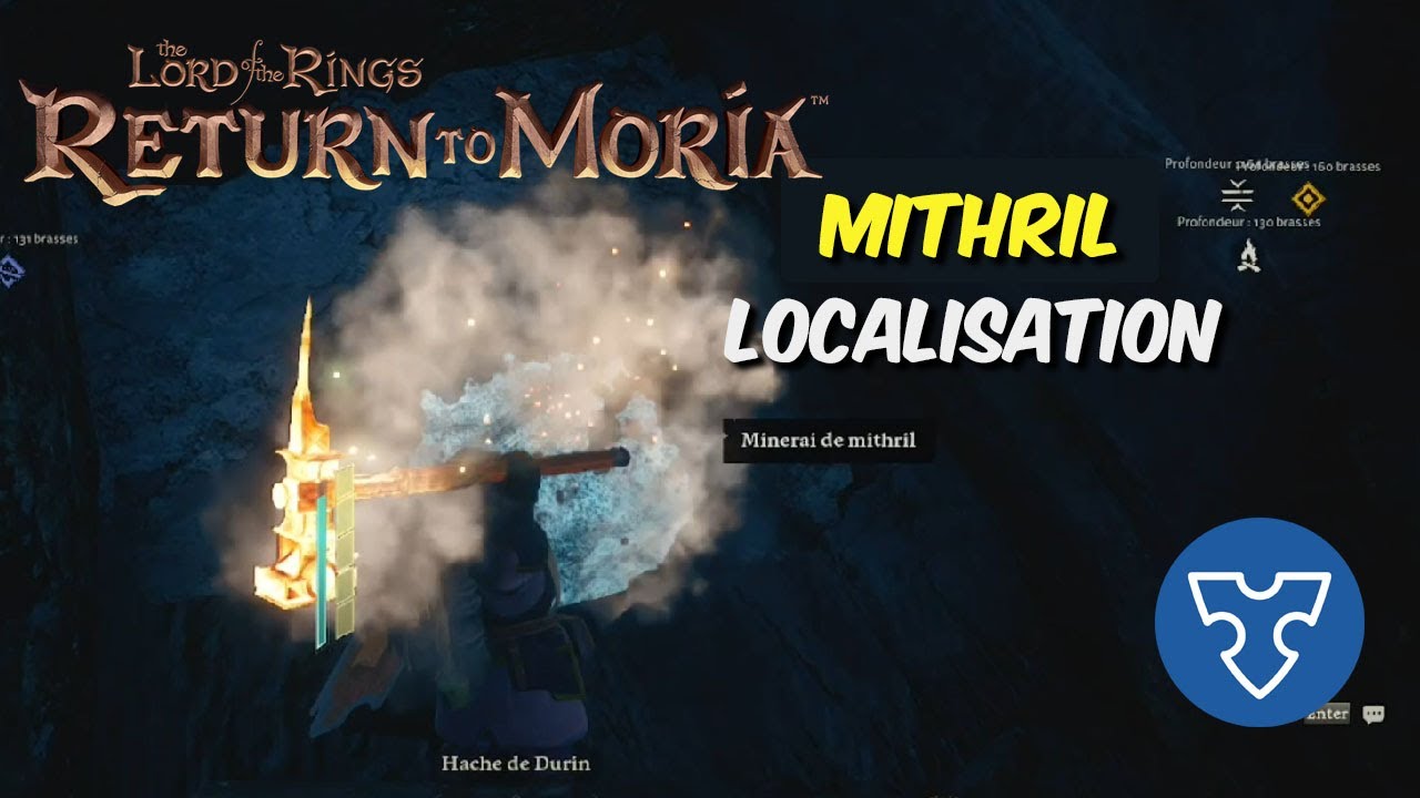 Où trouver du Mithril ? LotR : return to Moria - YouTube