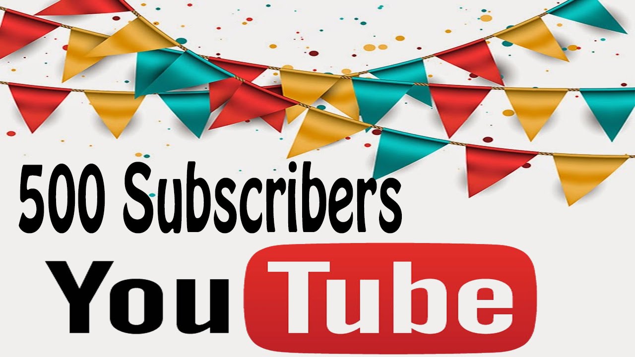 500 subscribers appreciation! - YouTube
