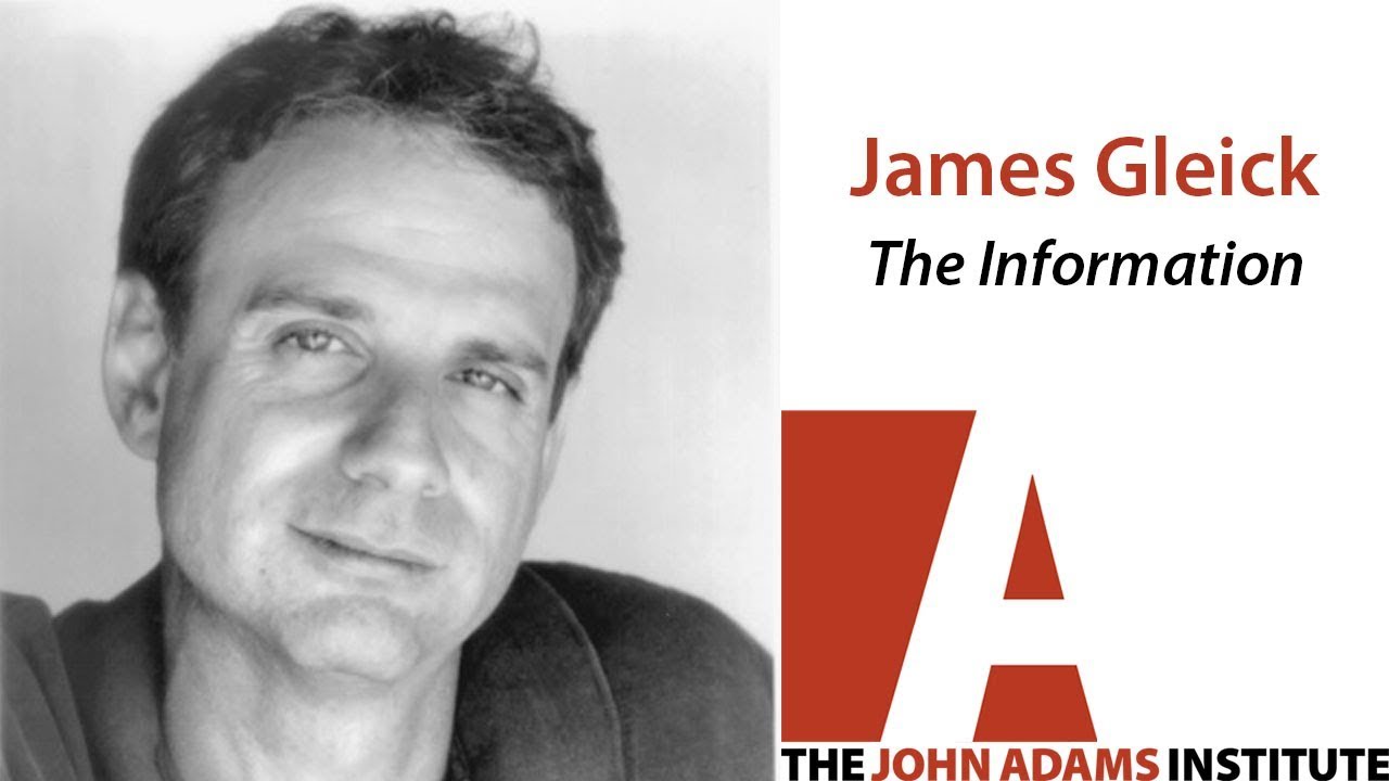 James Gleick on The Information - The John Adams Institute - YouTube