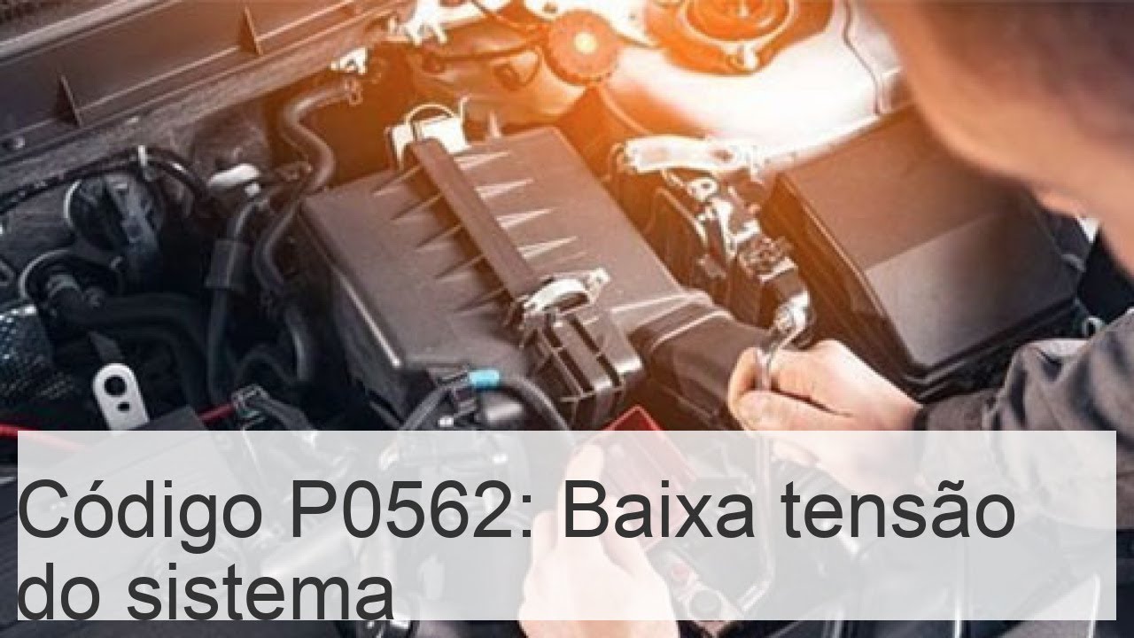 Código de avaria P0562: Tensão do sistema baixa - Auto 24 fichas - YouTube