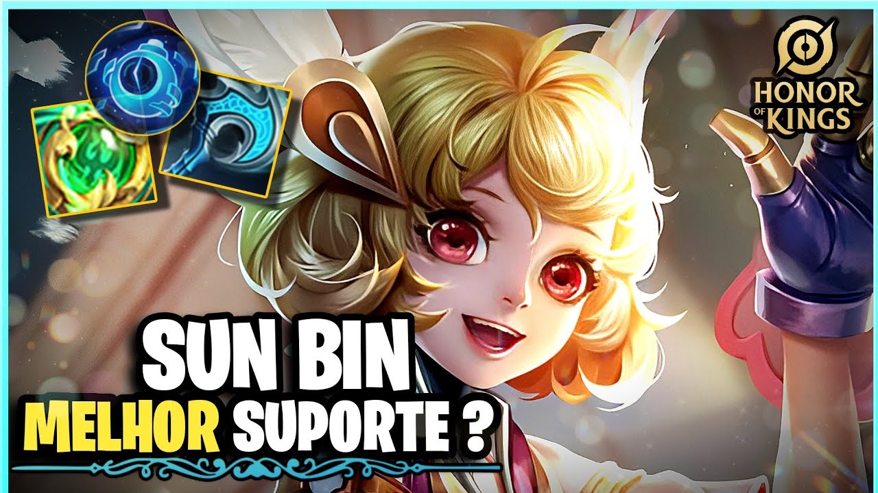 O MELHOR SUPORTE DO MESTRE! |Honor of Kings (Sun bin build e arcanas ...