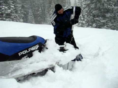 The snowmobile jack - YouTube
