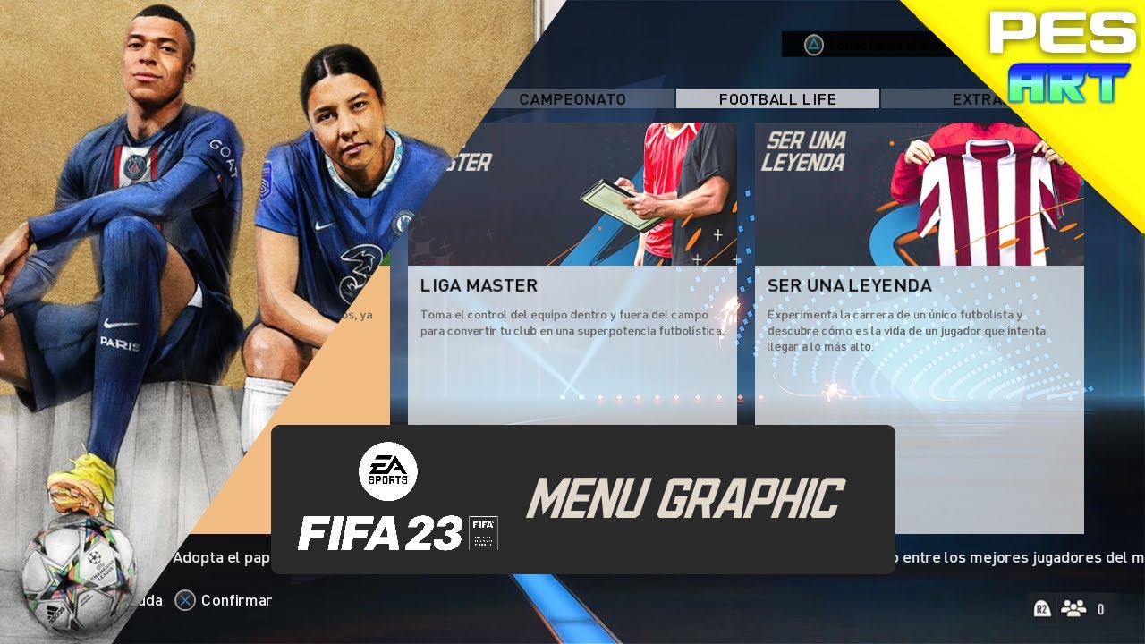 Menu Graphic FIFA 23 | Potato Patch - VrPatch - YouTube