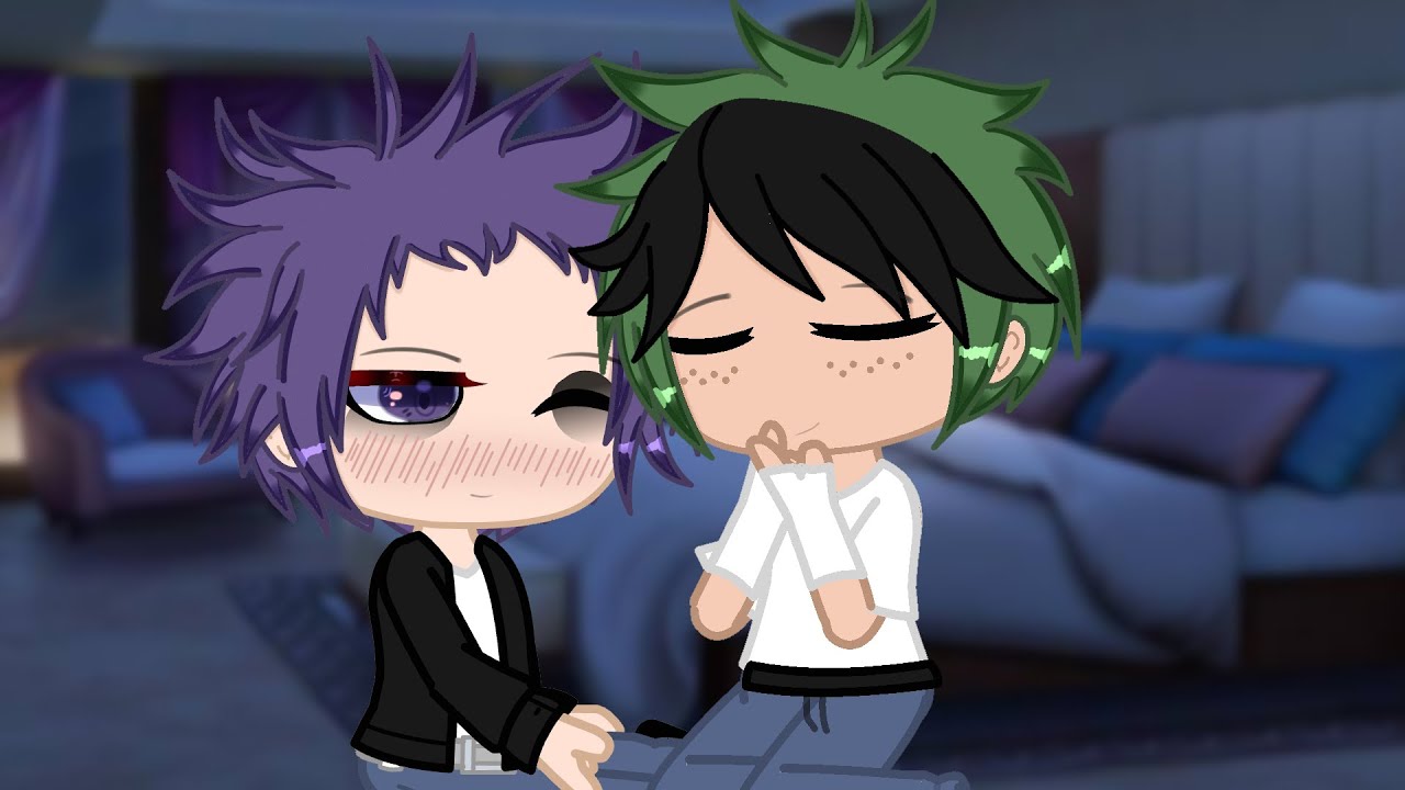 Movie night •Meme • Trend • Gacha •MHA •Shinso x Deku •⚠️Mild flash ...