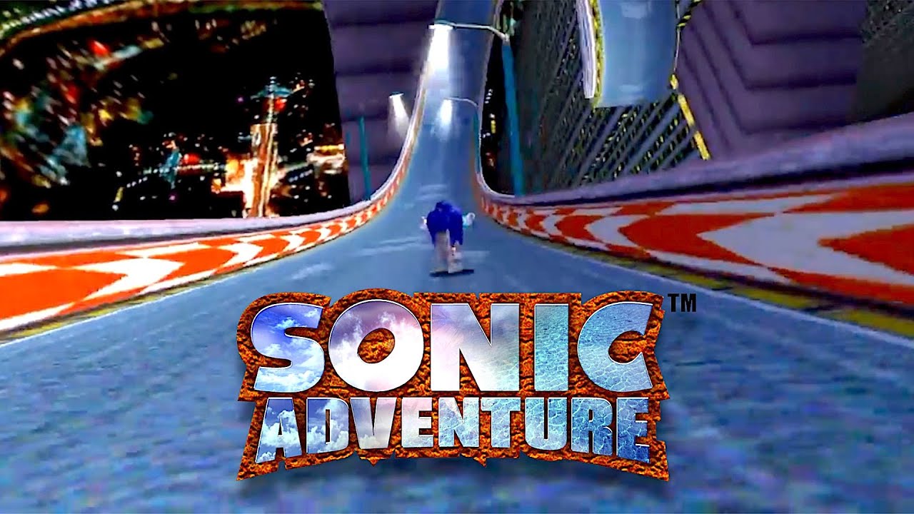 Sonic Adventure (action stage music & muted gameplay) Soundtrack - YouTube
