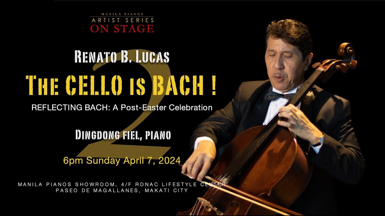 J.S. Bach - Suite No. 4 in E♭ major, BWV 1010. Renato Lucas, cello ...