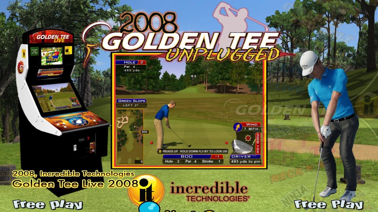 Hyperspin - Golden Tee Live 2008 by Incredible Technologies - YouTube