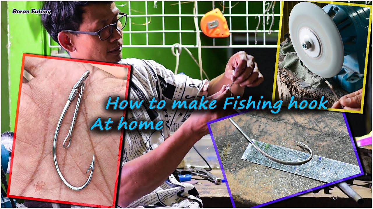 How to make Fishing Hook for snakehead fishing use live frog at home ...