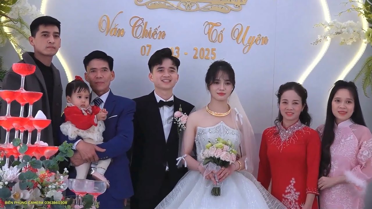 LỄ THÀNH HÔN - VĂN CHIẾN & TỐ UYÊN phim4k - YouTube