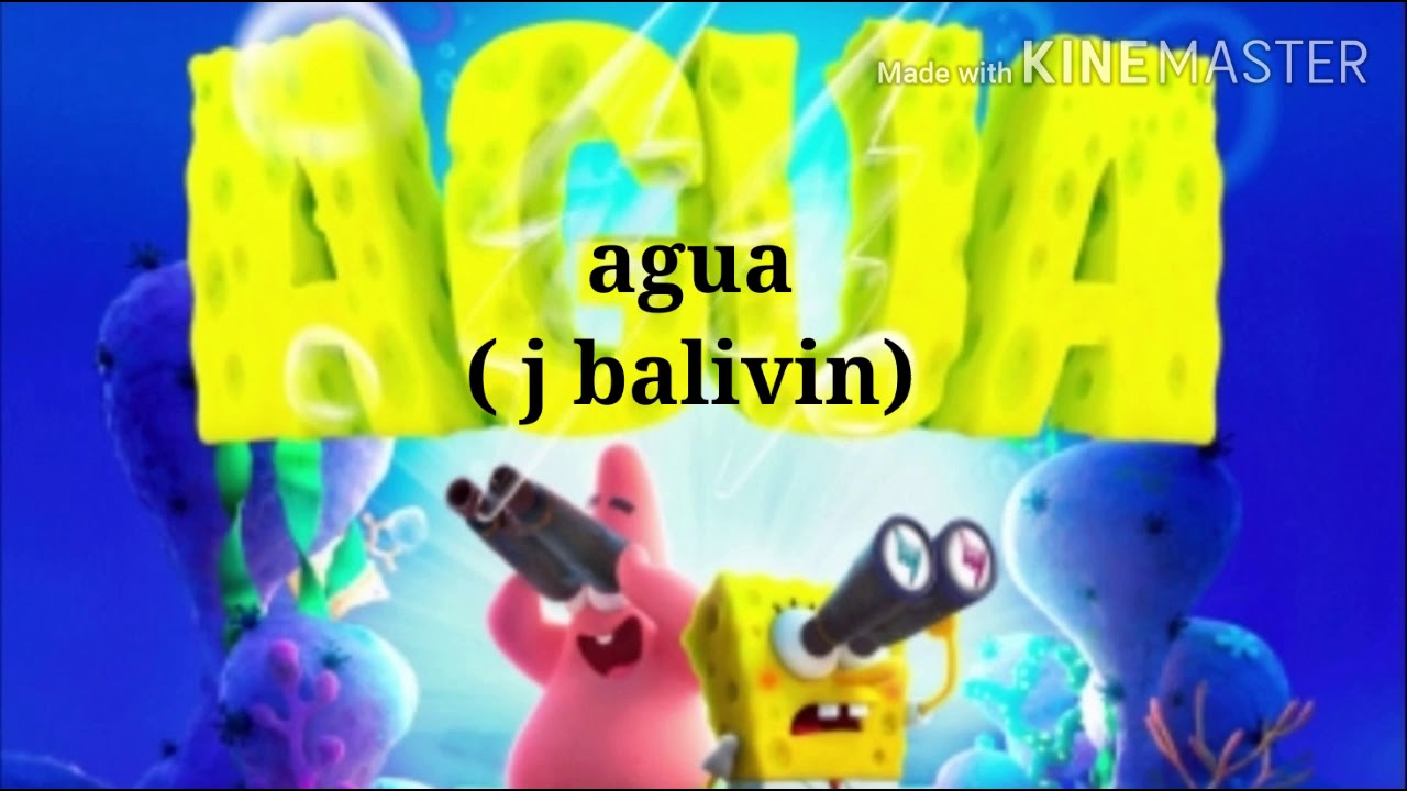 Agua / j balvin- tayni(letra) - YouTube