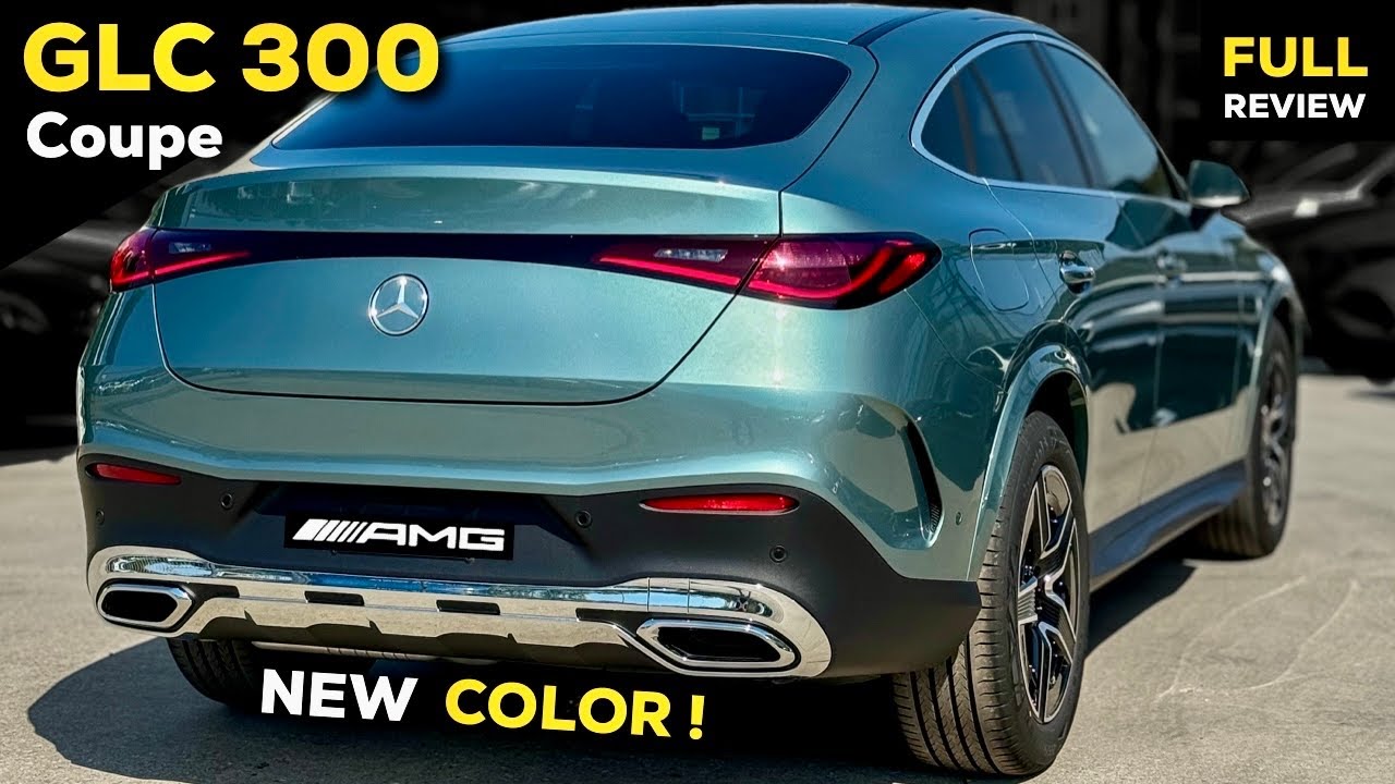2025 MERCEDES GLC Coupe AMG This NEW COLOR IS BEAUTIFUL! Full Review ...