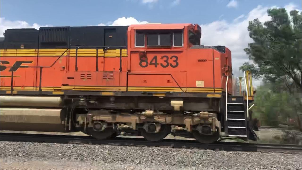 A Southbound BNSF #8433 Loaded Energy Coal Train - YouTube