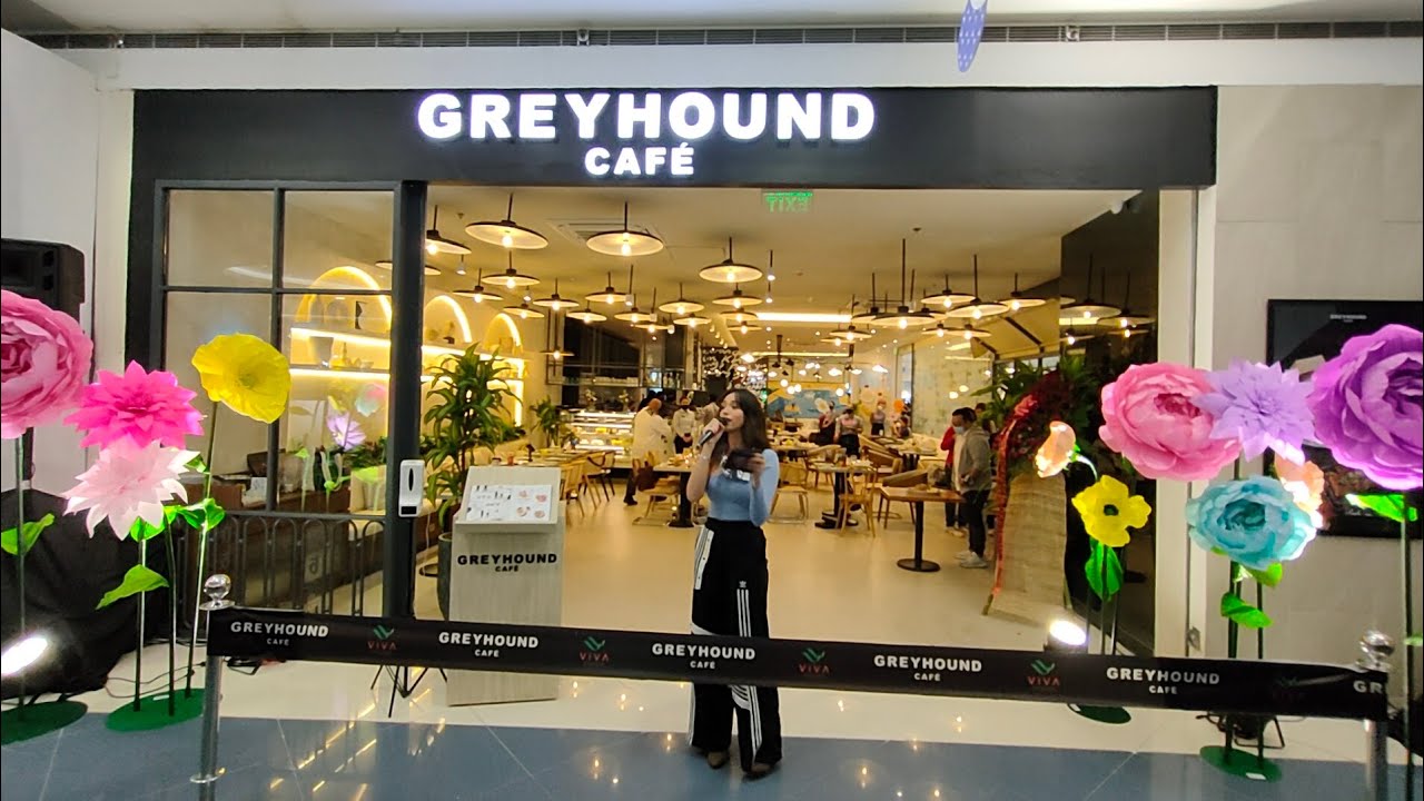 Greyhound Café opens in SM Mall of Asia - YouTube
