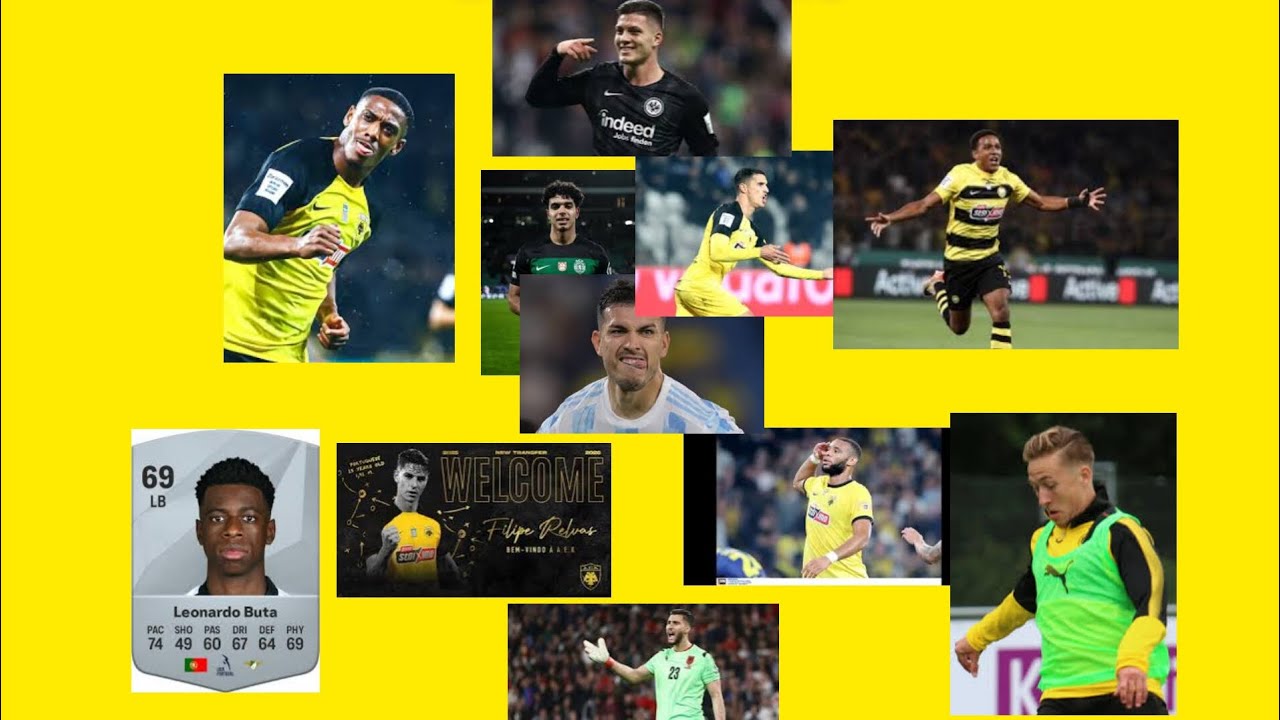 AEK μεταγραφες η ιδεατη 11αδα bi NickKar #αεκ #aekathens #aek # ...