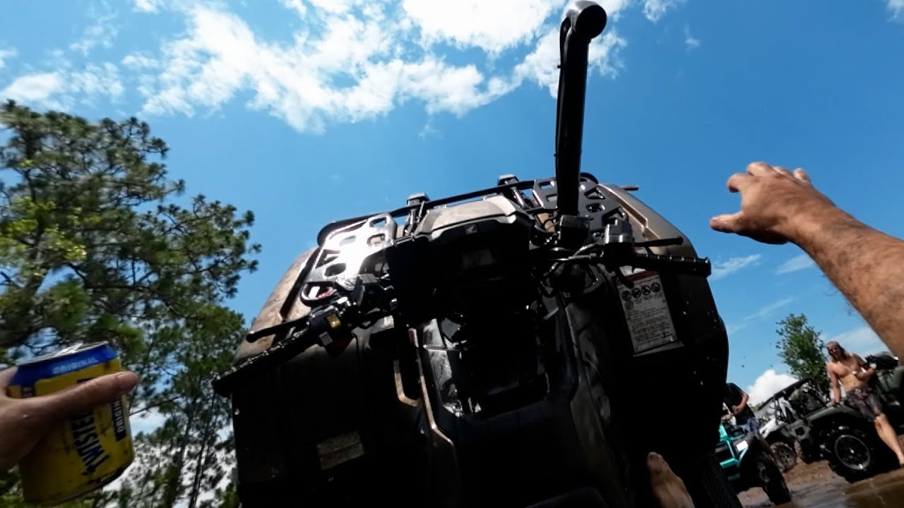 ATV Insanity HUGE ride, lots of fails, too much twisted tea Can-am vs ...