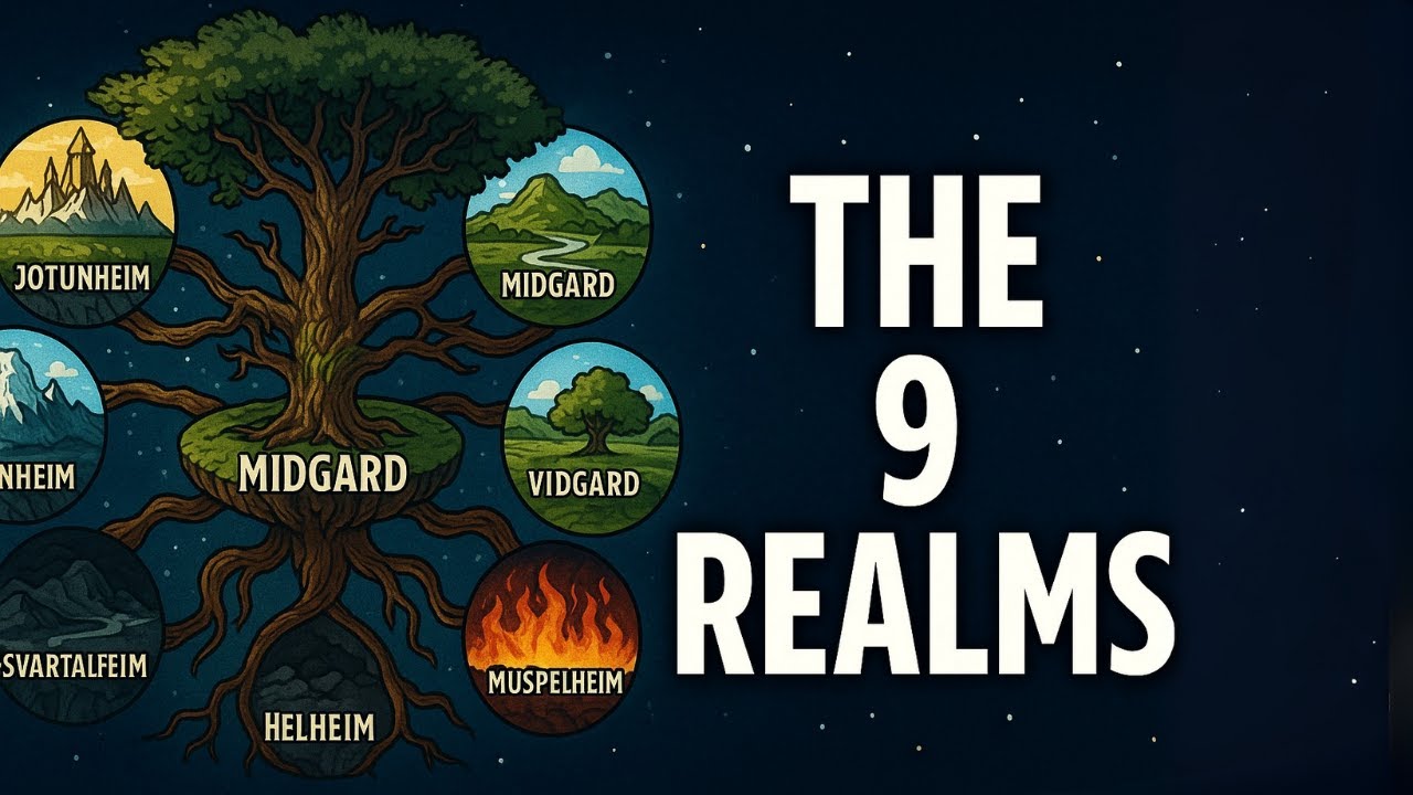 The 9 Realms of Norse Mythology Explained: Yggdrasil and the Worlds of ...