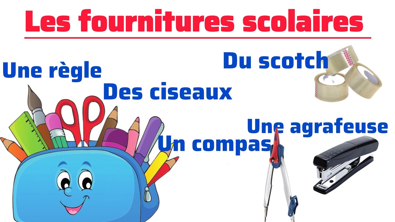 Les fournitures scolaires essentielles pour bien commencer l’année ...