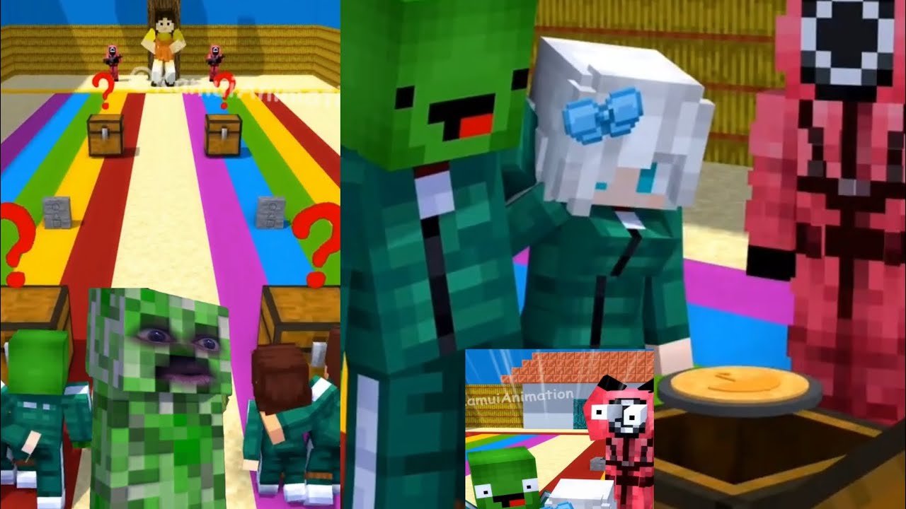 kamui Minecraft Animations |Squid Game #jjandmikey #minecraft # ...