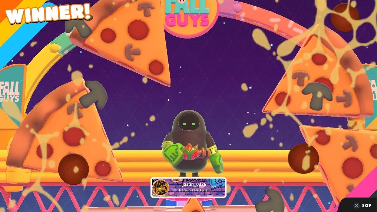 Alien Belt Fall Guys Win - YouTube