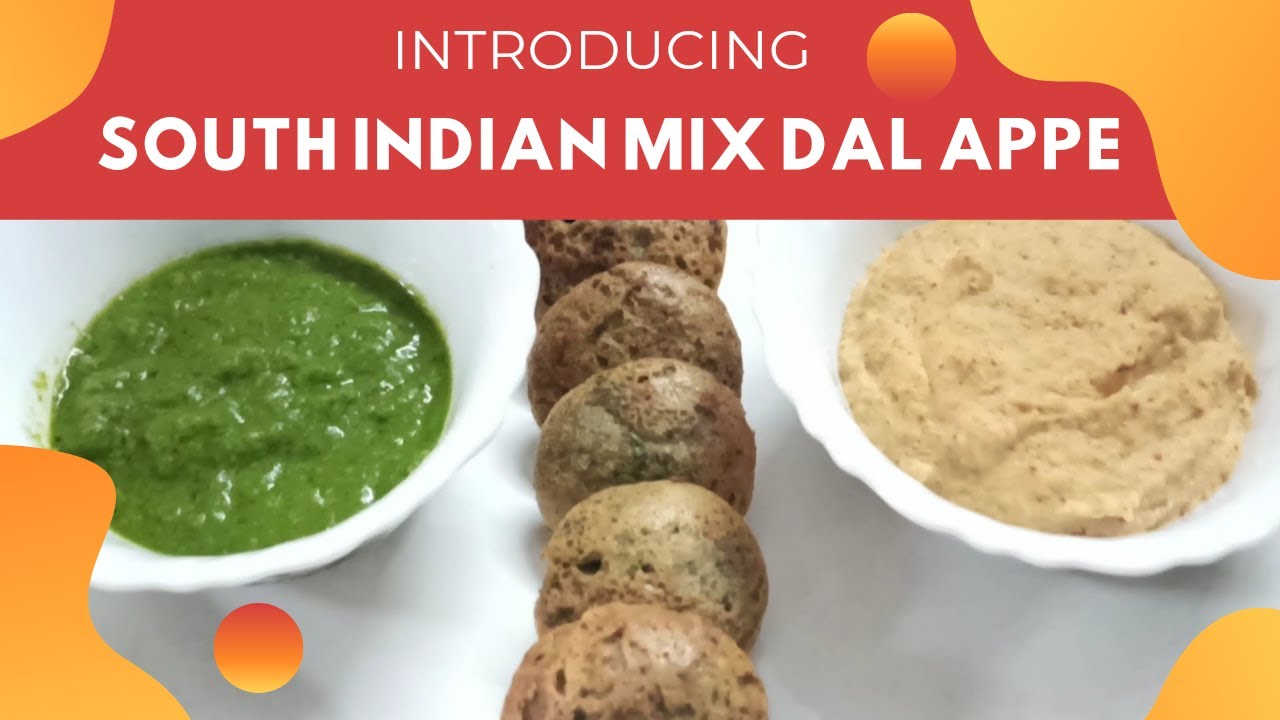 South Indian mix dal appe # Appe # quick recipe # breakfast dish - YouTube
