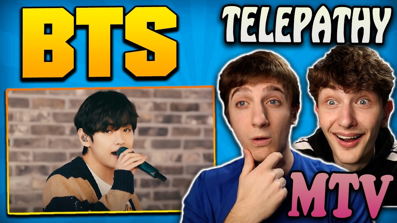BTS on MTV Unplugged! "Telepathy" Live Performance REACTION!! - YouTube