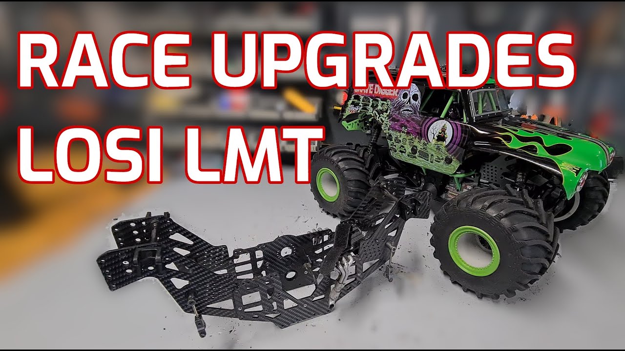 Lightweight LOSI LMT build adding upgrades - YouTube