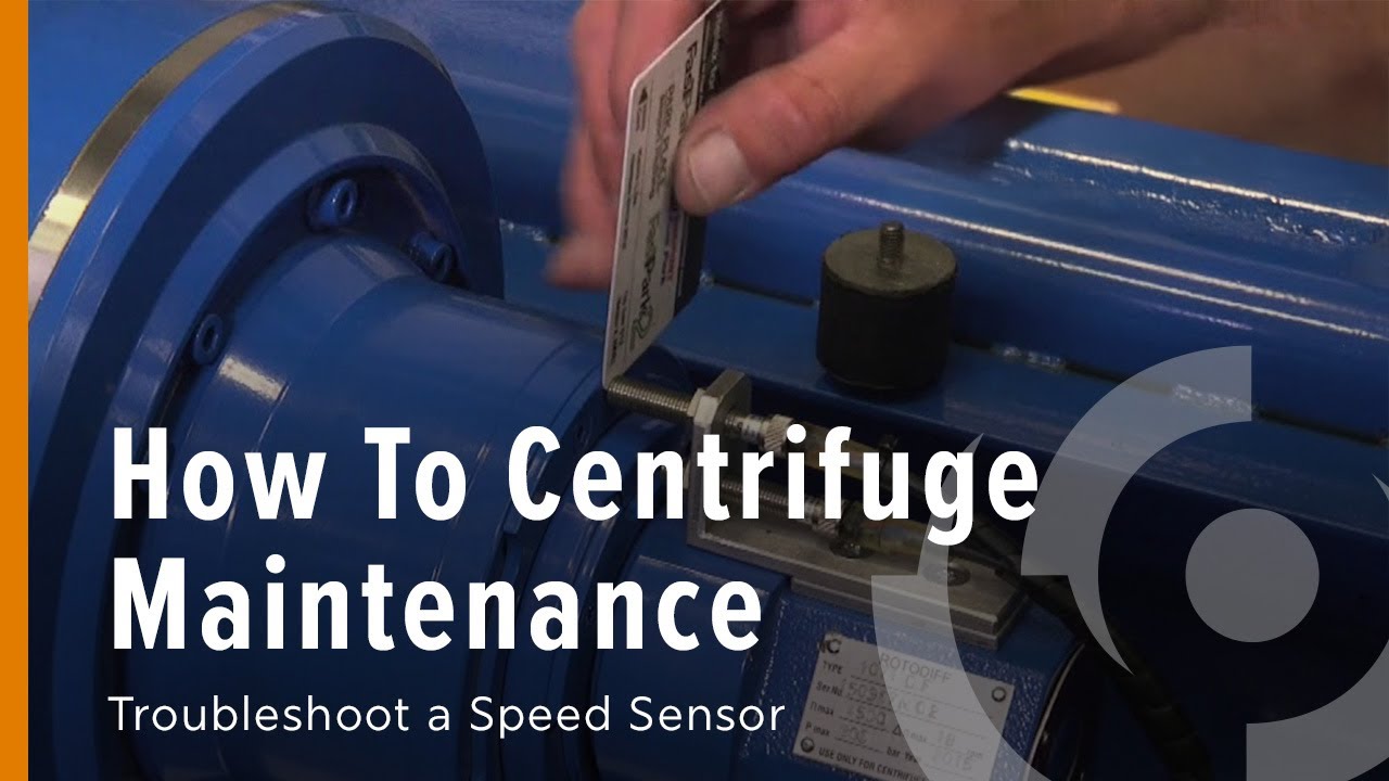 How to Troubleshoot a Speed Sensor on a Decanter Centrifuge - YouTube