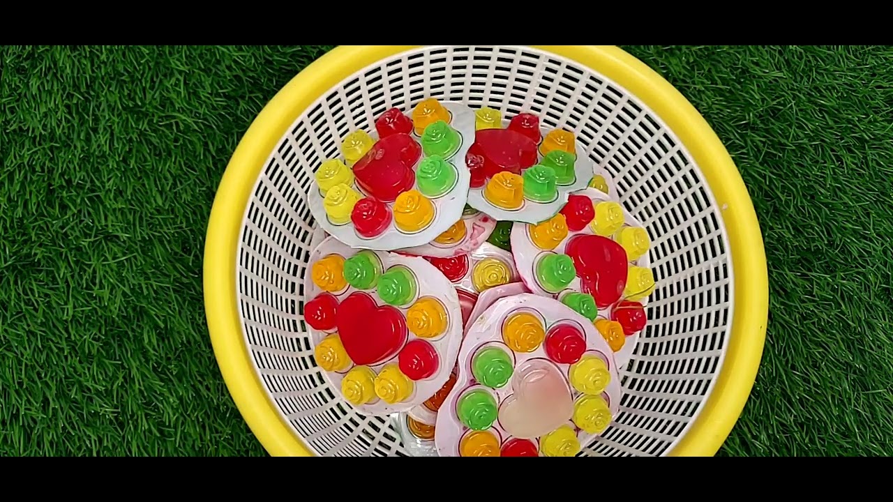 15 Colorful butterfly jelly - YouTube