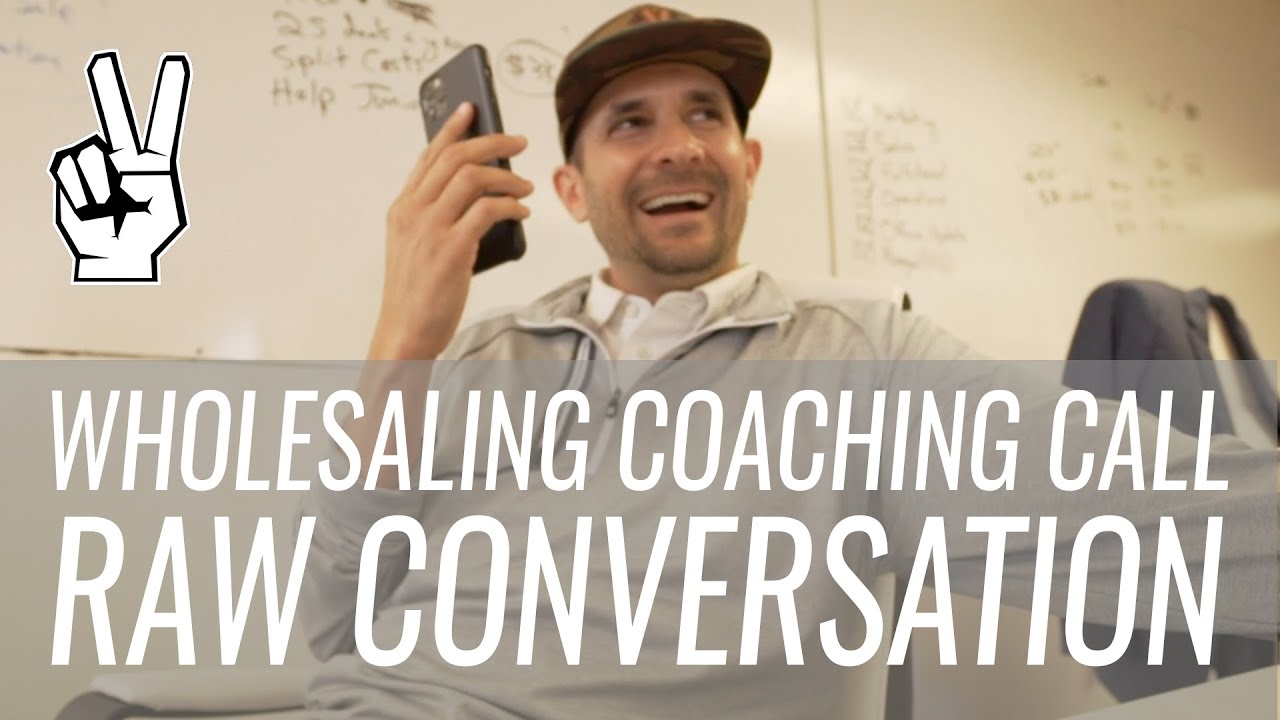 Raw Conversation Wholesale Coaching Call with Pace Morby - YouTube