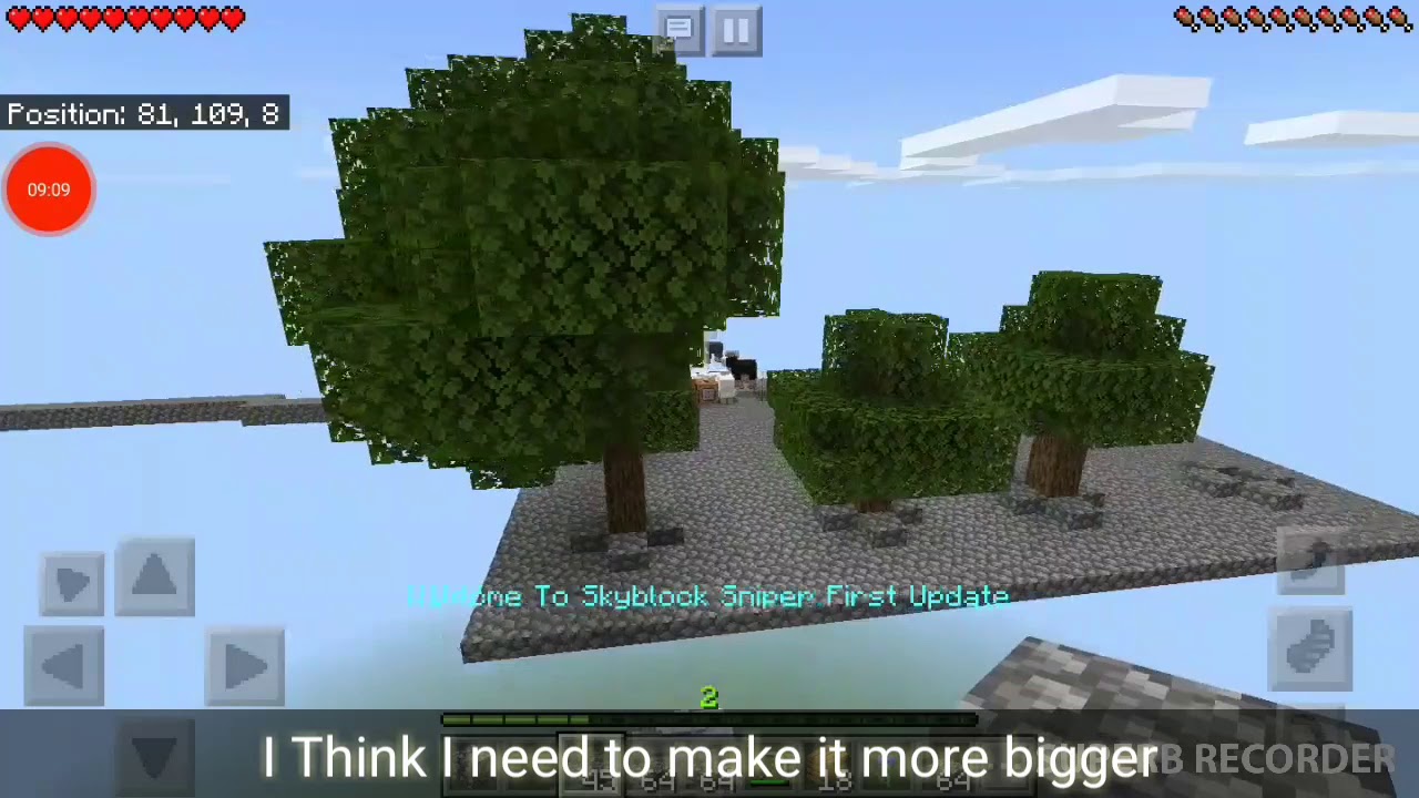 Minecraft Skyblock ep 1 Tree Farm Already || Shadow Flames || Ft ...