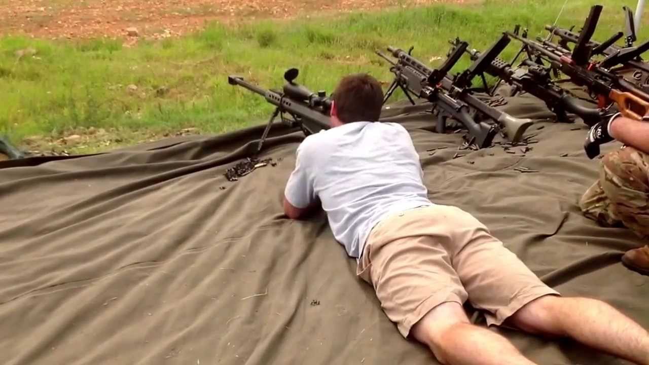 Max on Barrett 50 cal - Oklahoma Full Auto 2103 - YouTube