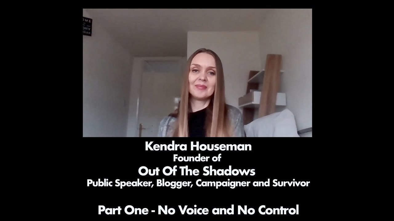 Kendra Houseman, Founder of Out of the Shadows - Growing up with ...