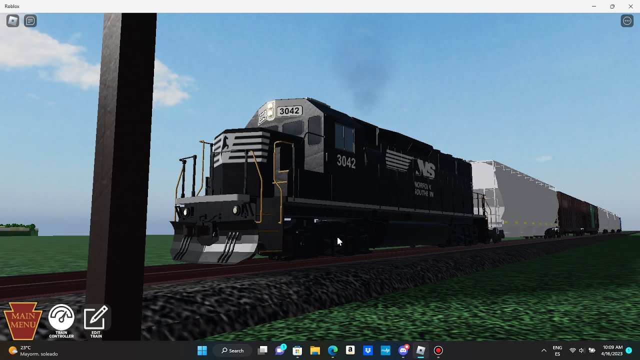 Roblox NEC ME-02 Single Loco Led by NS GP38-2 - YouTube