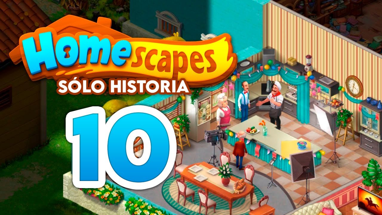 🏡 Homescapes 🟢 DÍA 10 - Equipo Nuevo y Cocina Lista para el Programa de ...