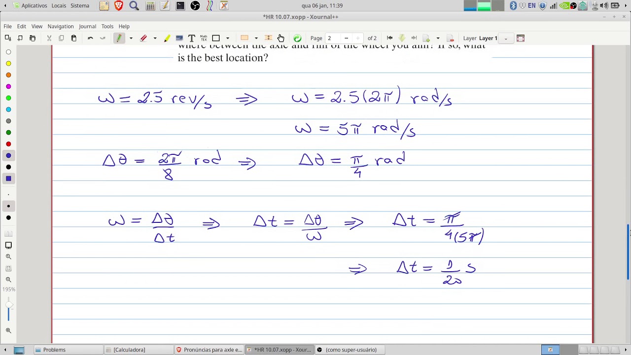Halliday & Resnick - Chapter 10 - Problem 7 - YouTube