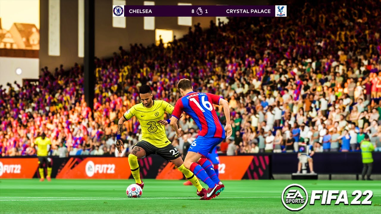 FIFA 22 - Chelsea vs Crystal Palace - Full Match Gameplay - YouTube