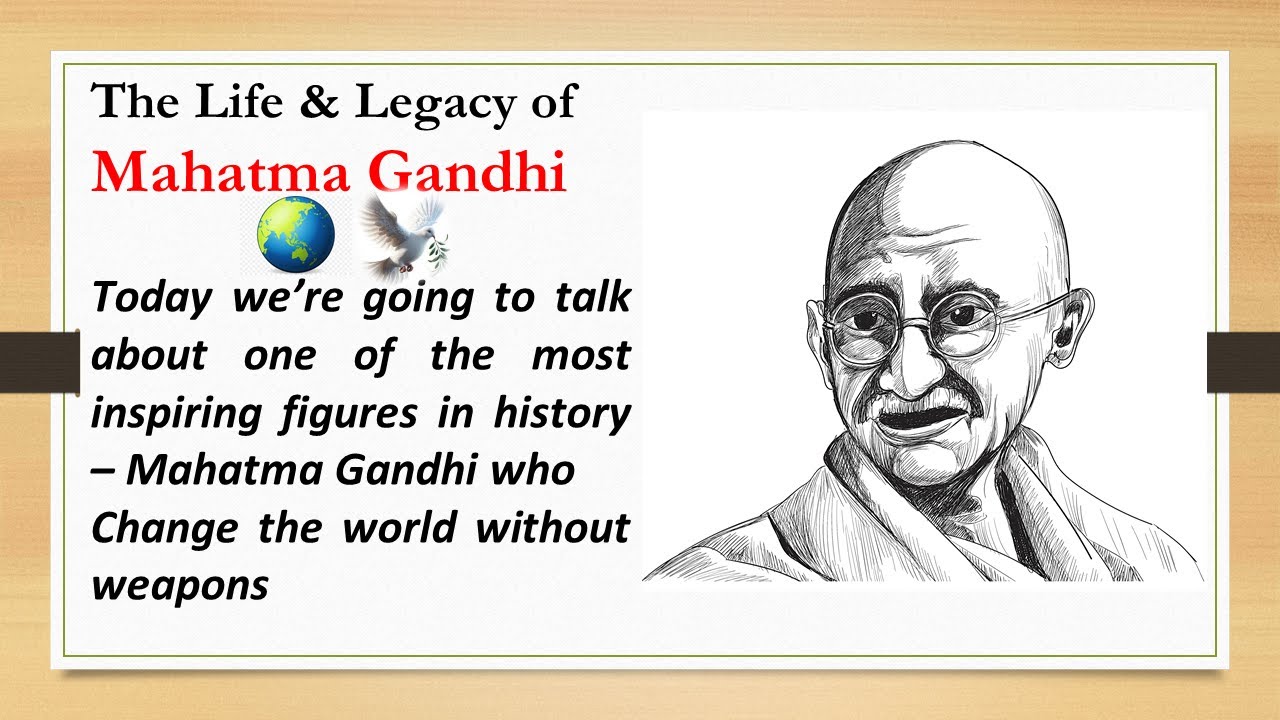 The Incredible Life of Mahatma Gandhi 🇮🇳🔥 | Learn English Through Story ...