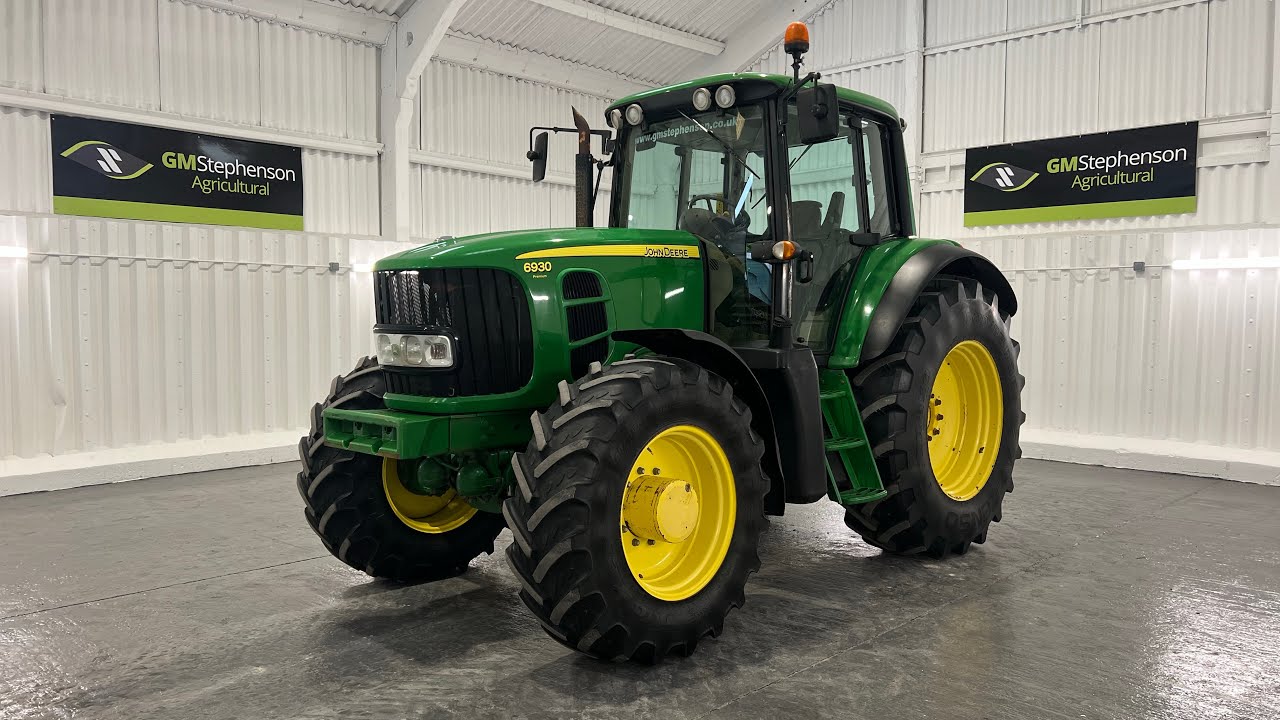 JOHN DEERE 6930 PREMIUM **50K AIR**, Full Walk Around Video - YouTube