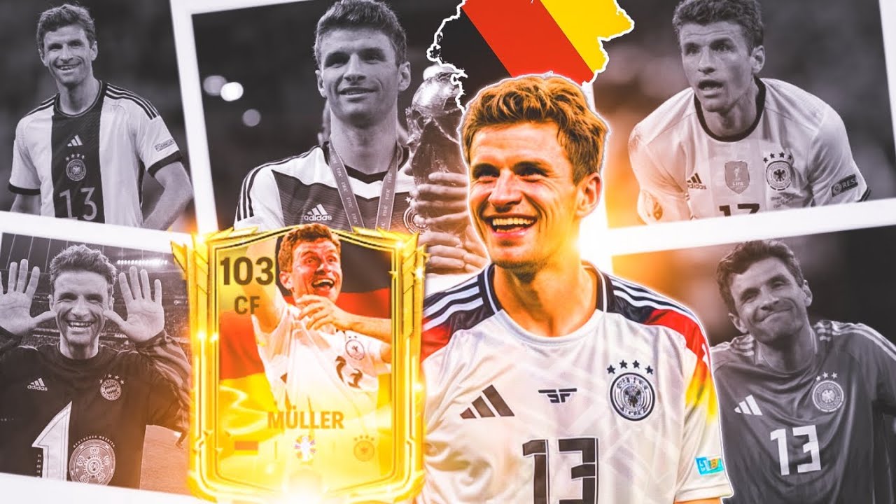 THOMAS MULLER 🇩🇪 REVIEW FC MOBILE || EUROS EVENT MULLER || FC MOBILE 24 ...