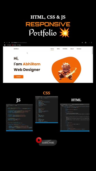 Responsive #portfolio #webdesign #webdevelopment #responsivewebdesign #html #css#javascript# ...