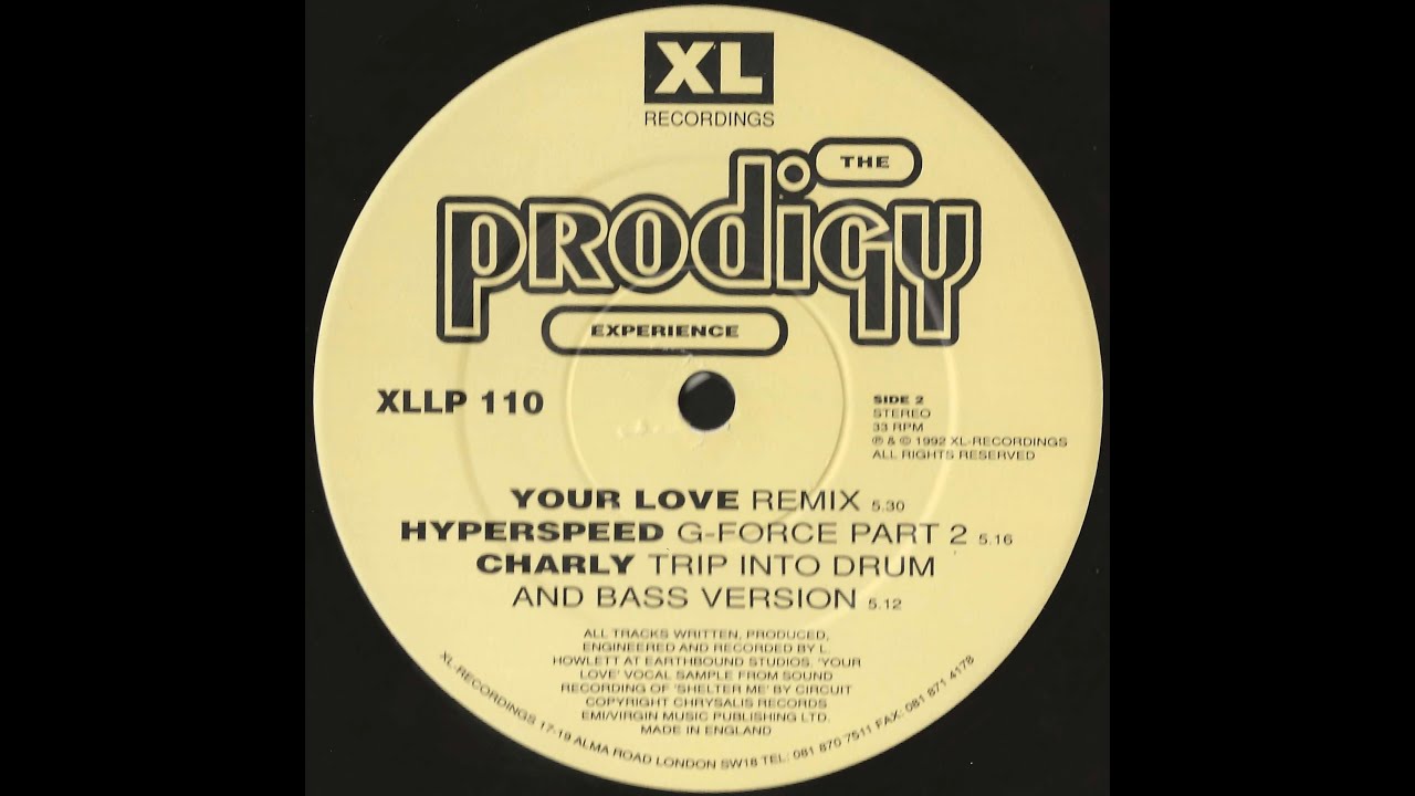 The Prodigy Your Love (Remix) from The Prodigy Experience LP - YouTube