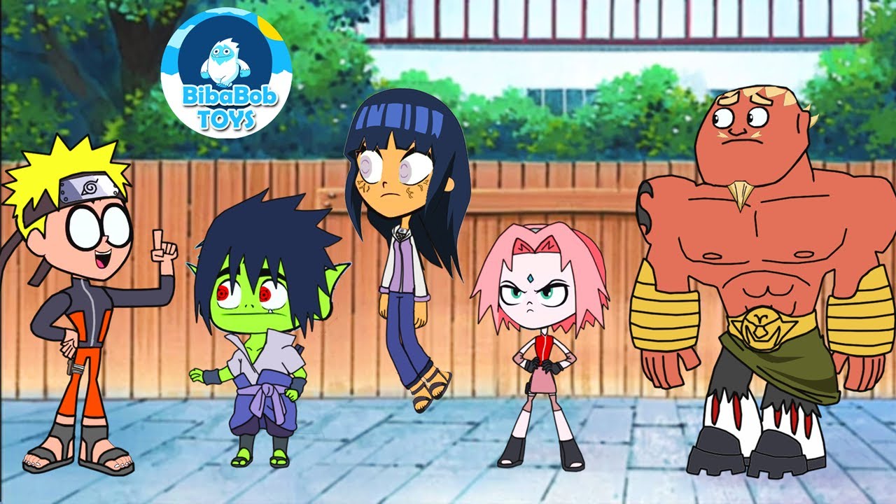 Teen Titans Fusion - Naruto Characters Transforms Version - YouTube