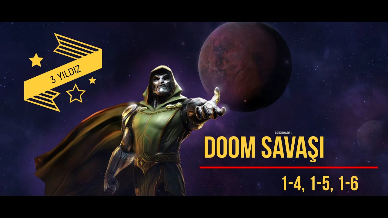 Doom Savaşı 1-4, 1-5, 1-6 (3 Yıldız) Marvel Strike Force - MSF - YouTube