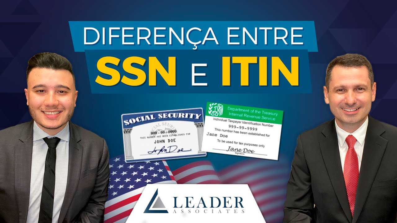 SSN vs ITIN? Você sabe a diferença? - YouTube