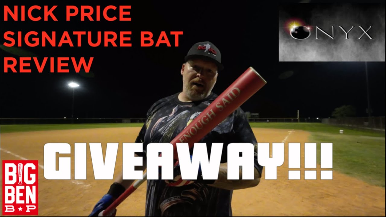 2023 Onyx Enough Said Nick Price Signature Slowpitch Softball Bat ...
