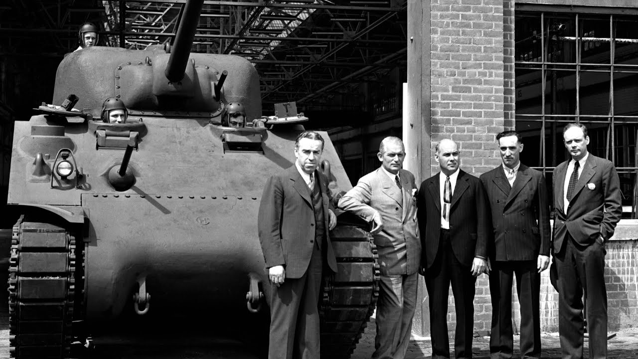 M4 Sherman Tank - Ford Motor Company - YouTube