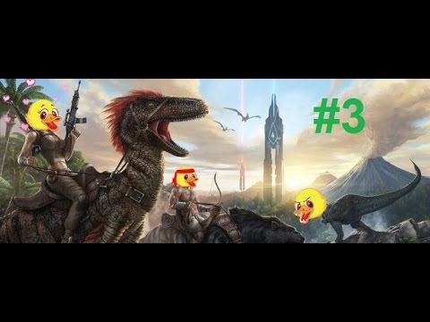 ARK Survival Evolved EP3 Lookped Battle Colosseum ปายังไงวืดตลอด - YouTube