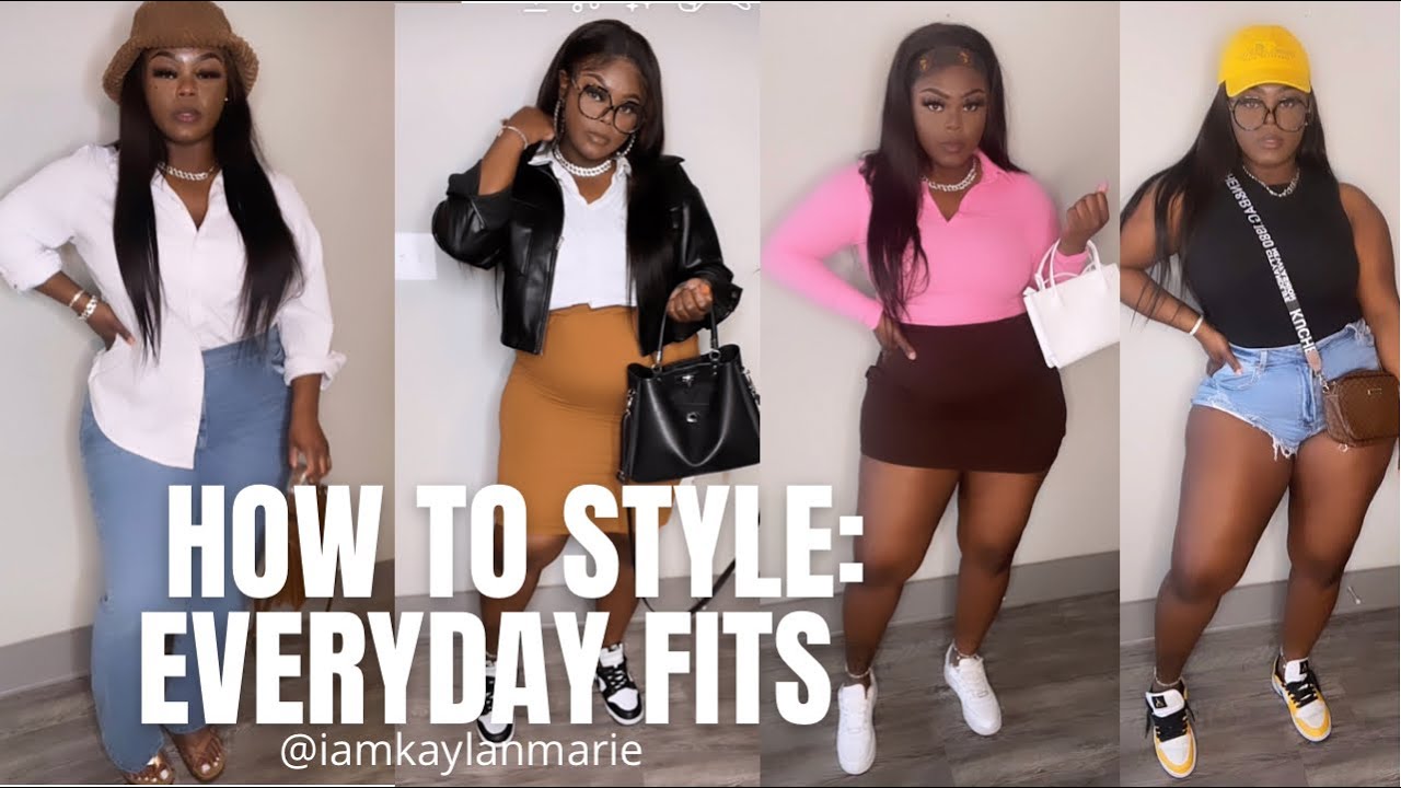 HOW TO STYLE: DAILY WEARS & SIMPLE OUTFITS: COLOR COORDINATION - YouTube